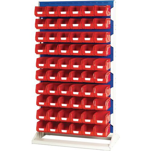 Bott Double-sided Louvre Panel Racks - 1775mm High - Rapidracking.com