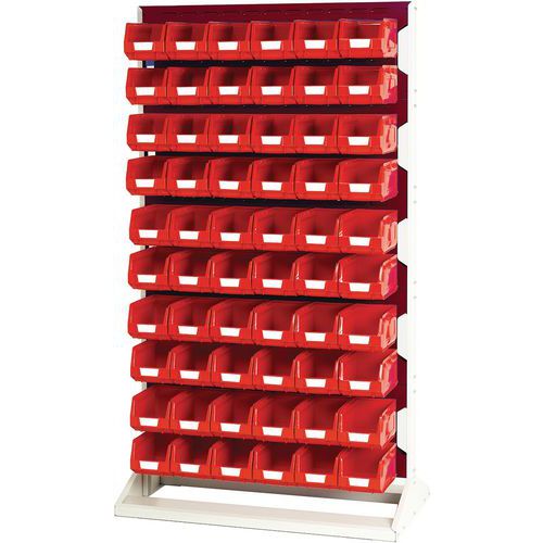 Bott Single-sided Louvre Panel Racks - 1775mm High - Rapidracking.com