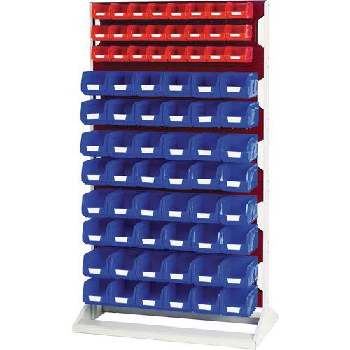 Bott Single-sided Louvre Panel Racks - 1775mm High - Rapidracking.com