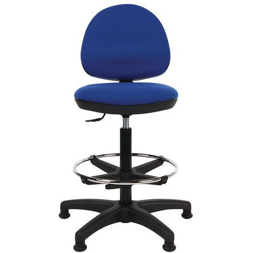 Premium Workshop Stool/Chair With Footrest - Rapid Racking