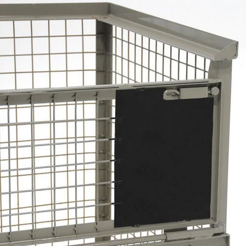 Metal Mesh Stillage - Half Drop Front with Forklift Guides - Kruizinga ...