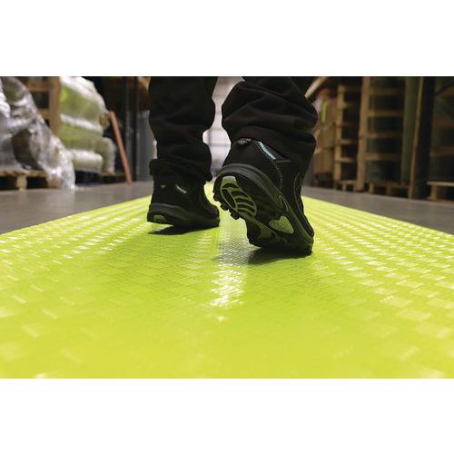 Hi-Vis Walkway Matting - Industrial Matting - Rapid Racking