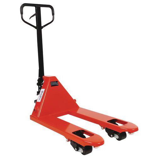 Manual pallet truck - Short forks 800 mm - Capacity 2000 kg - Manutan ...