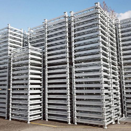 Stackable Steel Post Pallet Stillage - Kruizinga - Rapidracking.com