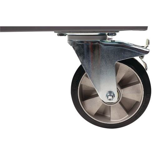Mobile Pallet Trolley - 500-1200kg Capacity Dolly - Manutan Expert ...