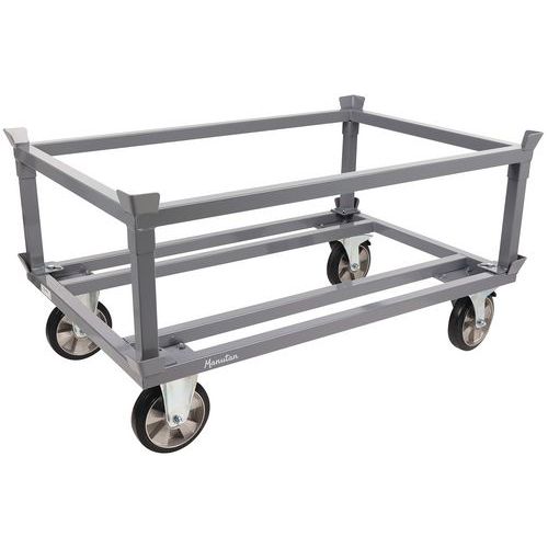 Manutan Tall Mobile Pallet Trolley - Rapid Racking