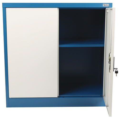 Metal Workshop Side Cupboard - Tool Storage Cabinets - HxW 900x900mm ...