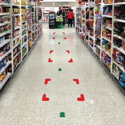 Warehouse Floor Signal Markers - Rapid Racking