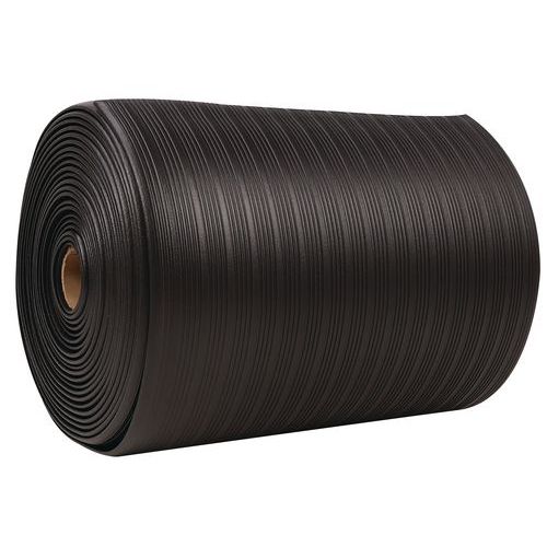 Anti-fatigue ergonomic mat - Ribbed surface - Per roll - Manutan Expert ...