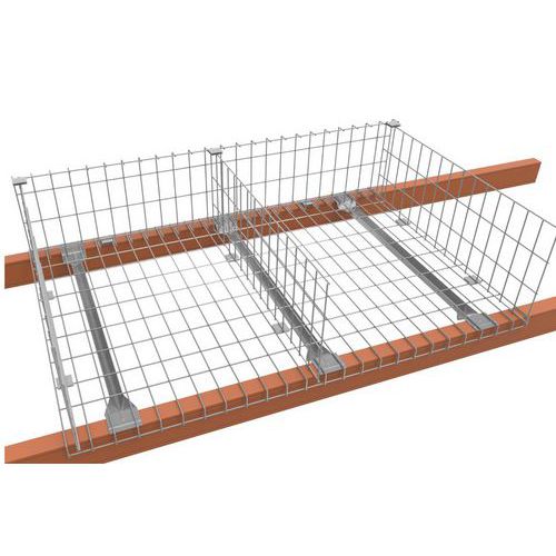 Buy Pallet Racking Wire Mesh Deck Dividers - Rapid Racking