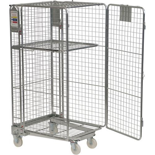 Budget A Frame Roll Pallet With Mesh Sides - Rapid Racking
