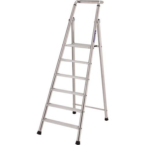 Aluminium Platform Step Ladder - Heavy Duty - Rapid Racking