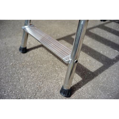 Aluminium Platform Step Ladder - Heavy Duty - Rapid Racking