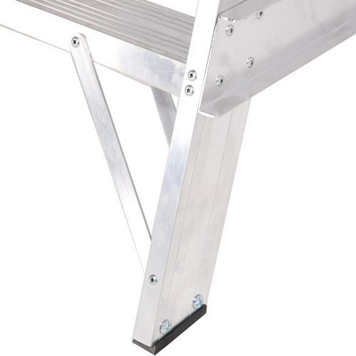 Platform Warehouse Aluminium Step Ladders - Rapid Racking