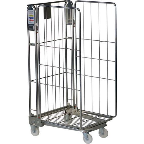 A Frame Nestable Roll Containers - Rapid Racking