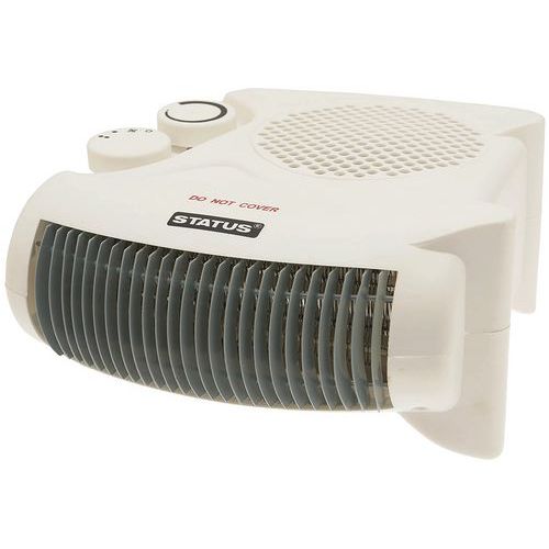 2kW Upright / Flat Fan Heater - Adjustable - Rapid Racking