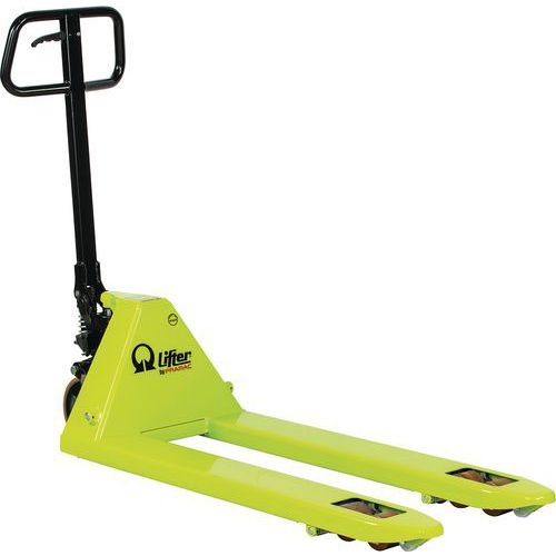 Hand Pallet Truck with Tandem Load Wheels - Rapid Racking