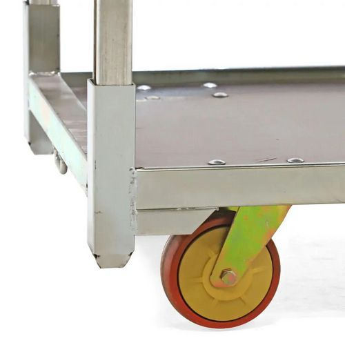 Danish Trolley - Small Parts Cart - 4 Adjustable Shelves - Kruizinga ...