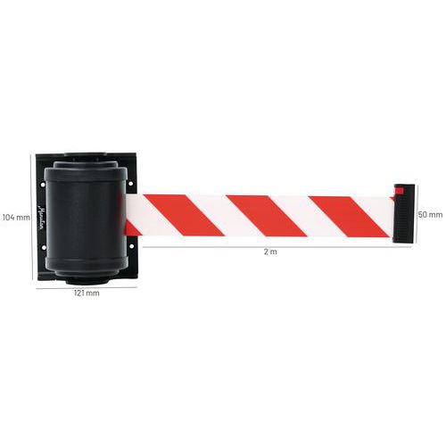 Retractable Belt Barrier System - Rapid Racking
