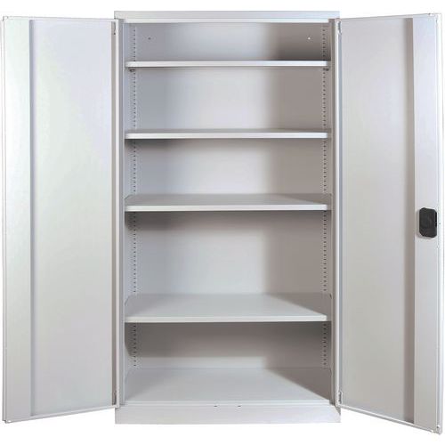 Steel storage cabinet flat pack