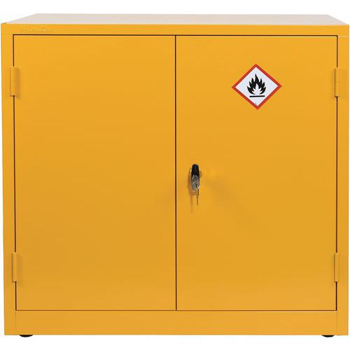 Coshh flammable storage cabinet 900x915mm - Rapid Racking