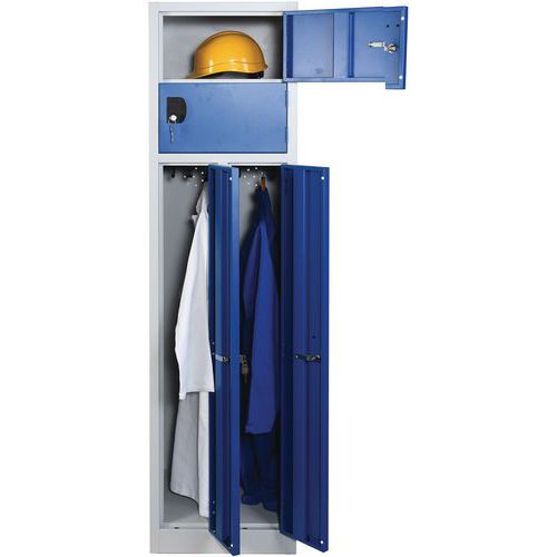 2 person storage lockers - 1800x450x450 - Rapid Racking