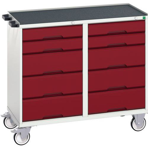 Bott verso mobile workbench & 10 drawers - Rapid Racking